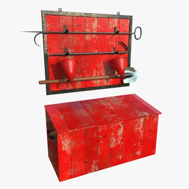 fire equipment 3D Model in Tools 3DExport