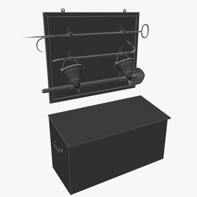 fire equipment 3D Model in Tools 3DExport