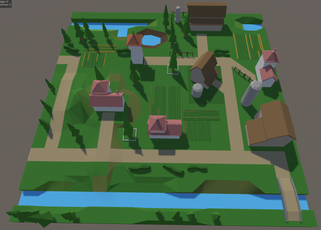 Farm Land 1 3D Model in Buildings 3DExport