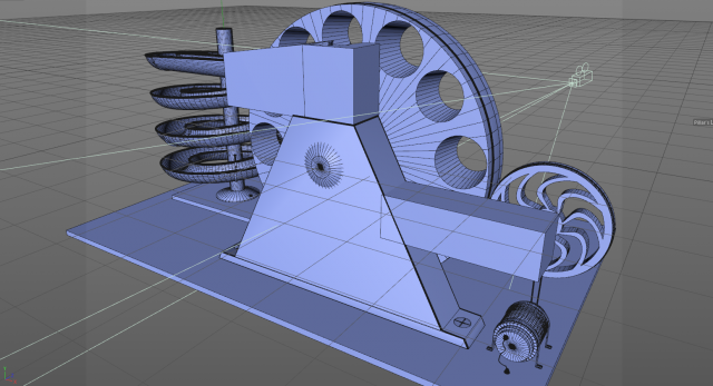 marble machine 3D Model in Other 3DExport