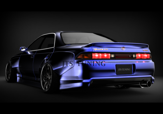 toyota mark ii jzx 90 grande g 3D Model in Sedan 3DExport