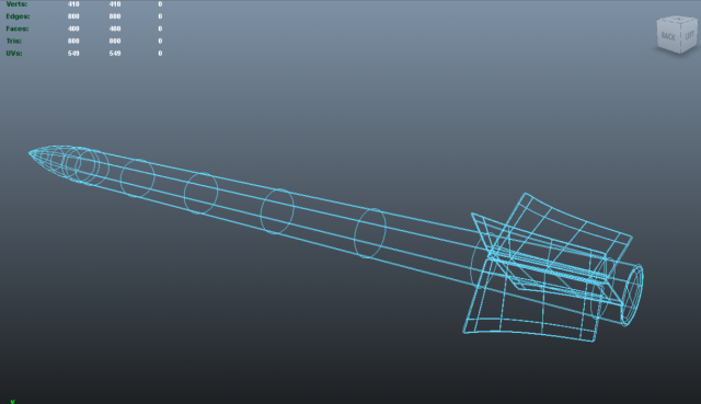 missle 3D Model in Other 3DExport