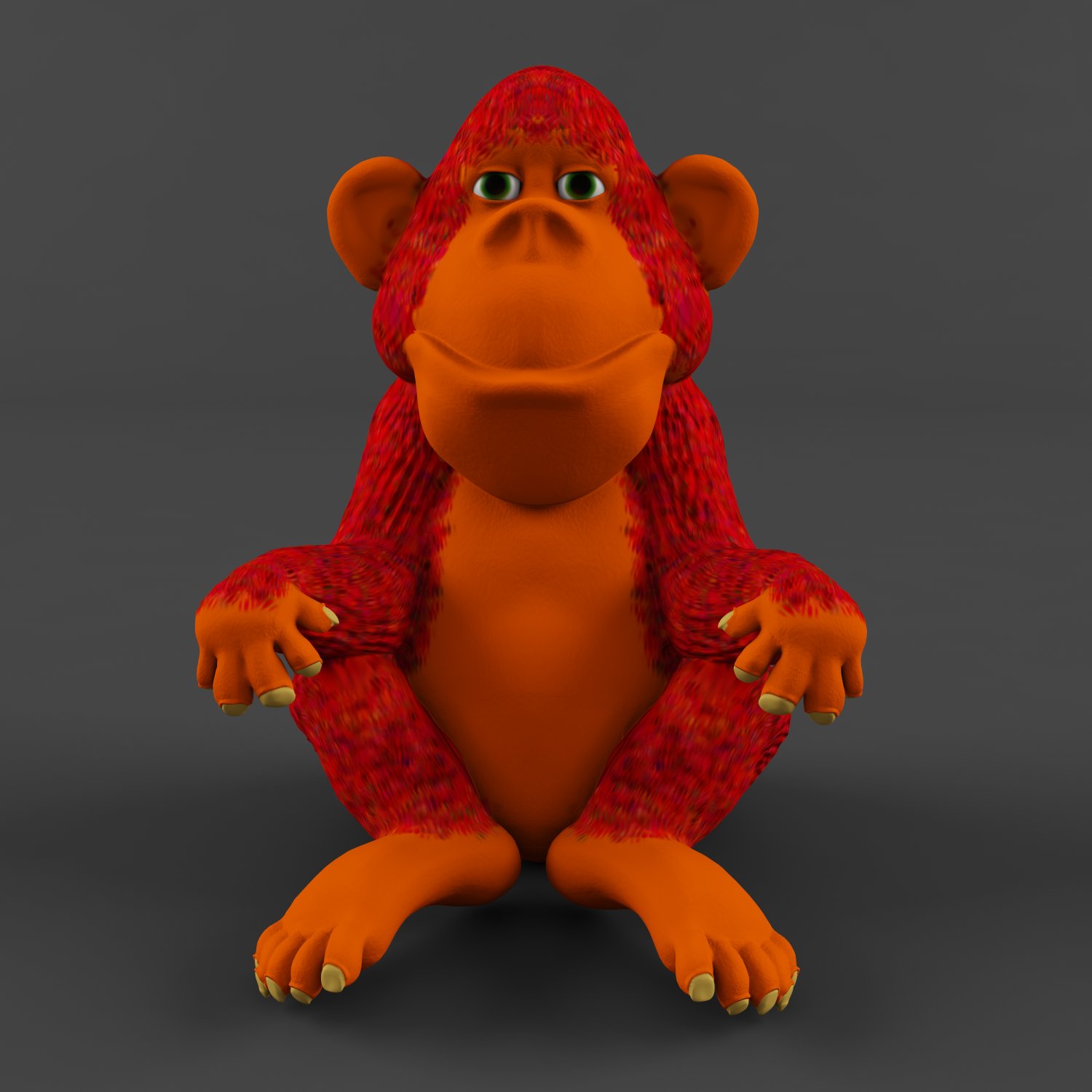 monkey 3D Models in Toys 3DExport