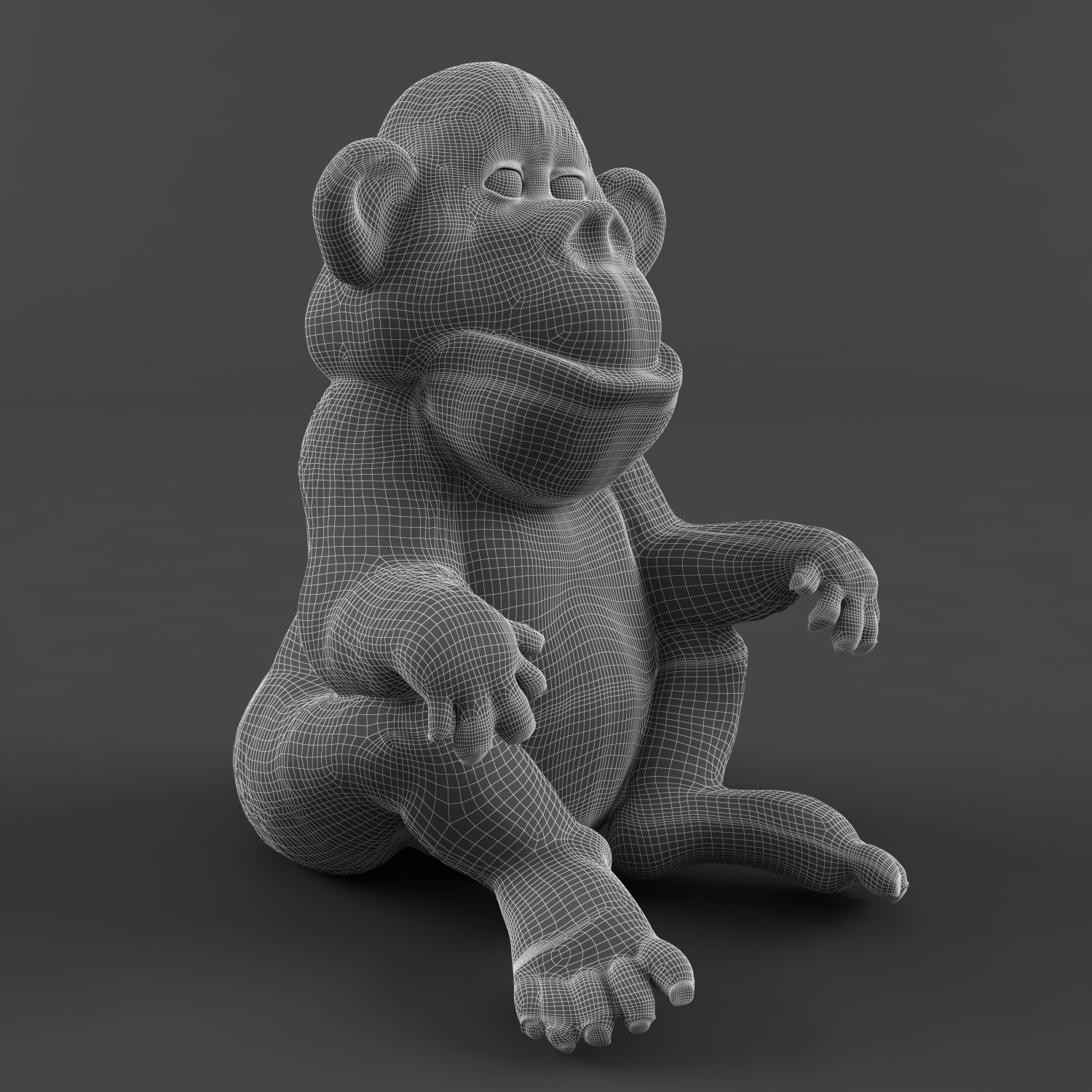 monkey 3D Models in Toys 3DExport