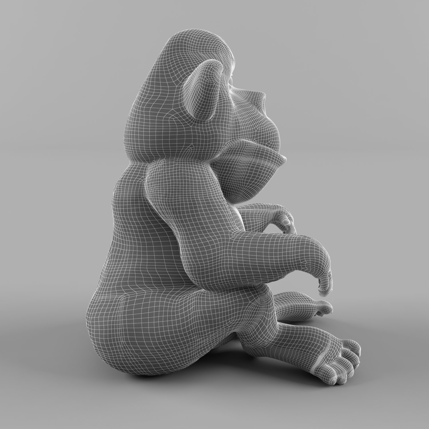 monkey 3D Models in Toys 3DExport