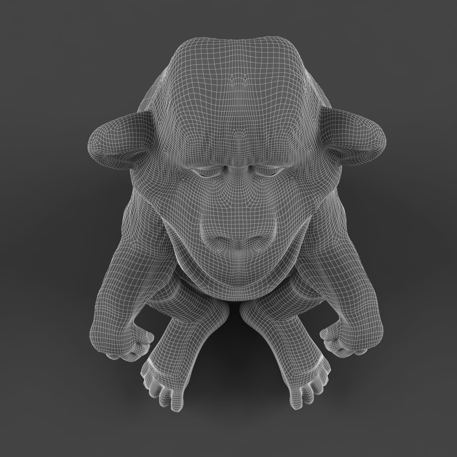 monkey 3D Models in Toys 3DExport