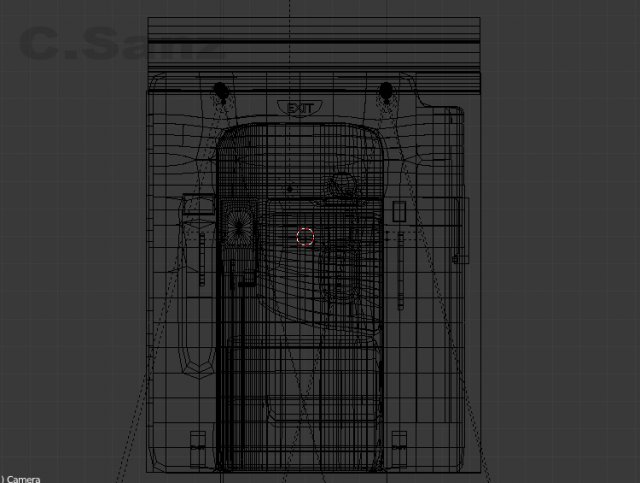 aircraft door 3D Model in Parts 3DExport