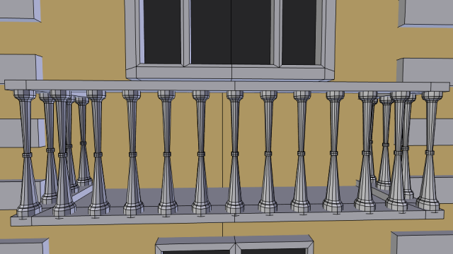 simple house 3D Model in Buildings 3DExport