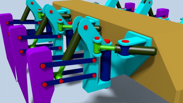 hexapod 3D Model in Compact Cars 3DExport