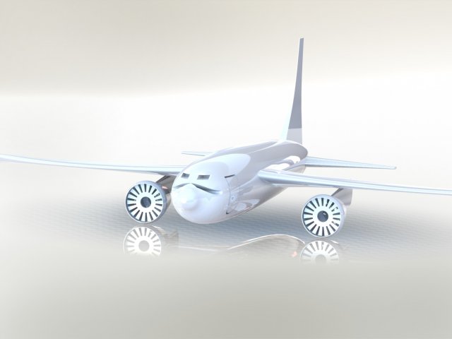 airplane Free 3D Model in Commercial 3DExport