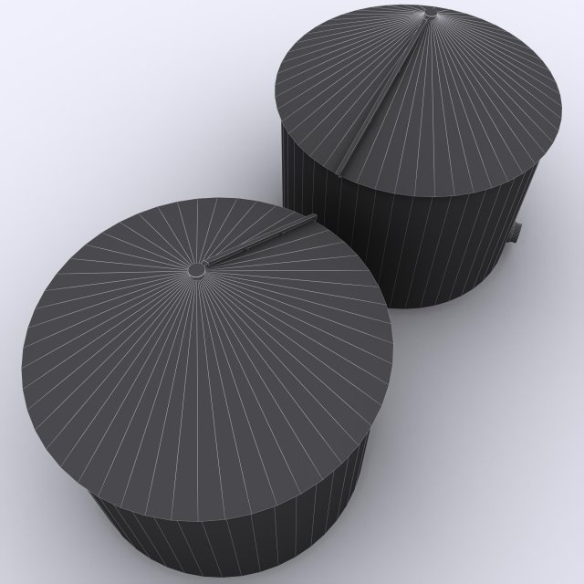 oil tanker 3D Model in Shipping Containers 3DExport