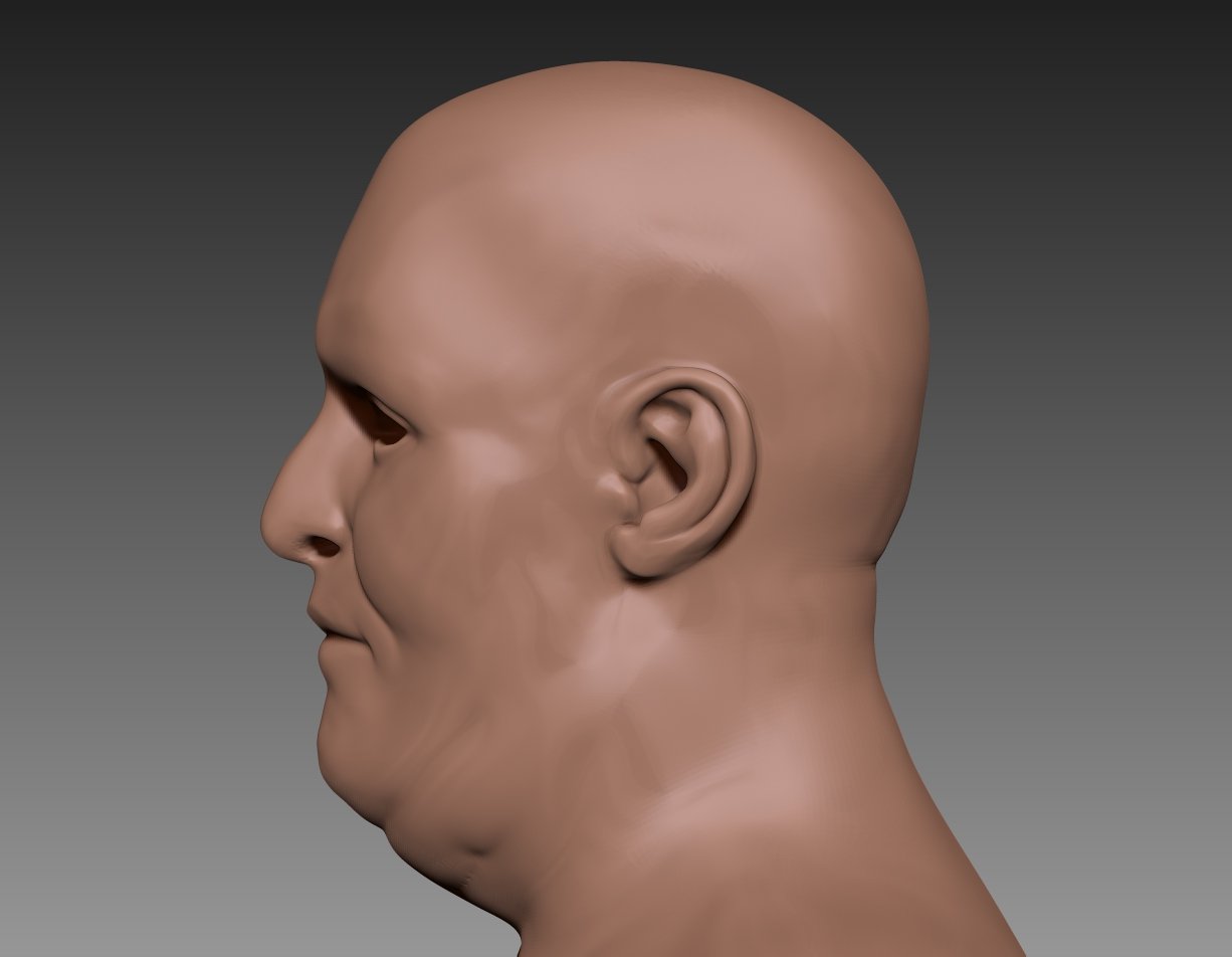 Fat Guy 3D Model in Man 3DExport