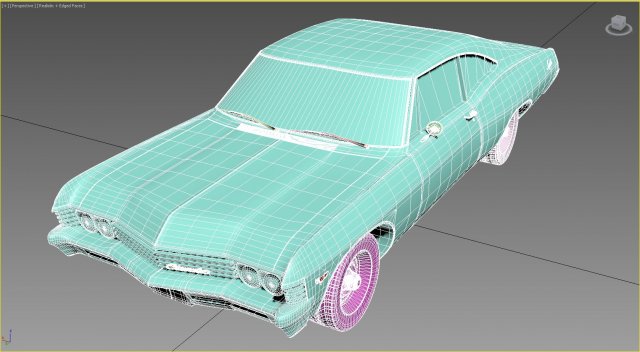 chevy impala 1967 3d printable model 3D Print Model in Automotive 3DExport