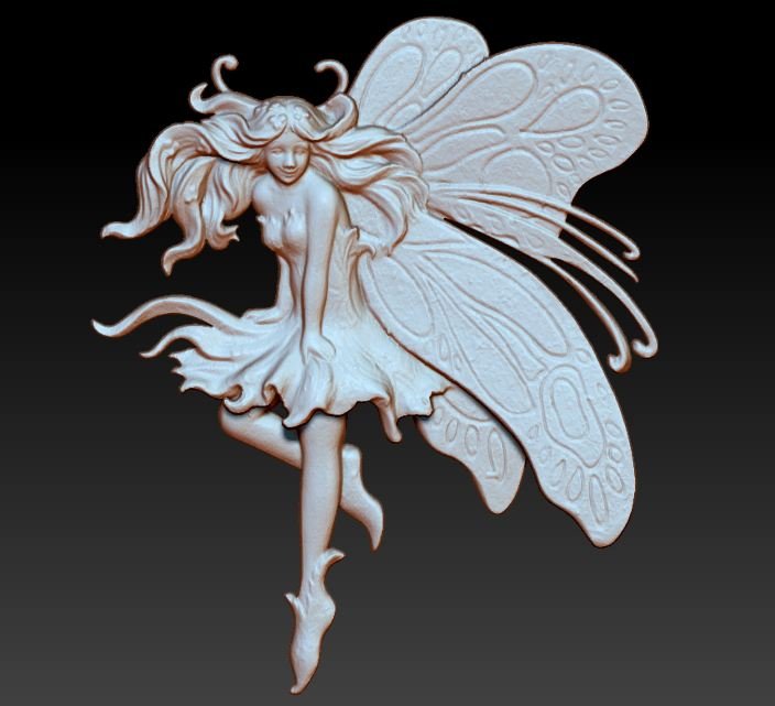 fairy 3D Models in Other 3DExport