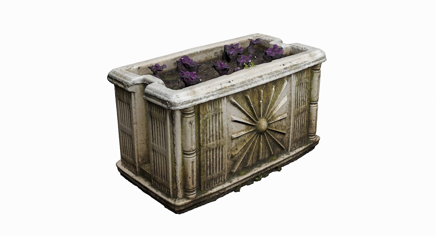 medieval flower pot 3D Models in Flowers 3DExport