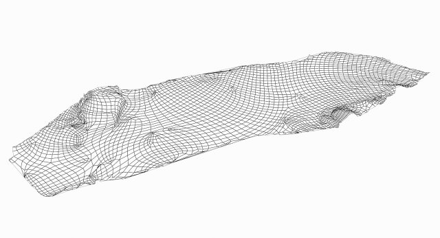 pathway 3D Model in Environment 3DExport