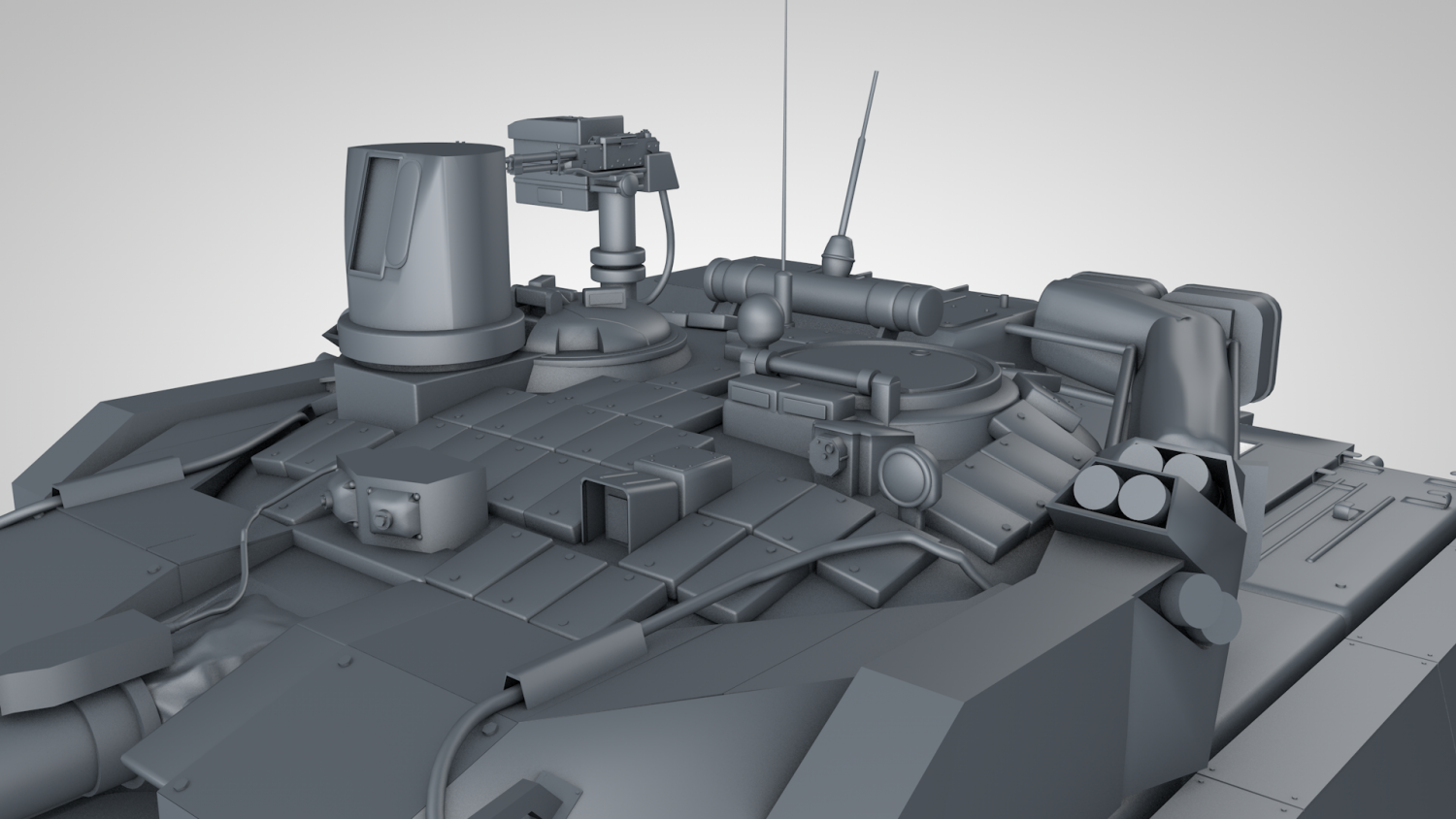 Tank Oplot-M Main Battle Tank Ukraine 3D Model in Tank 3DExport