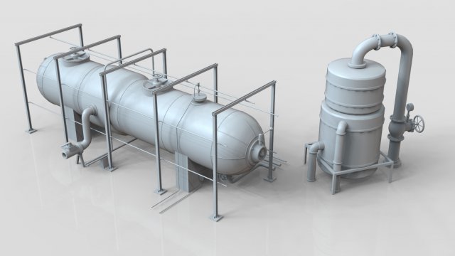 industrial tanks - part-2 - 25 pieces 3D Model in Shipping Containers ...
