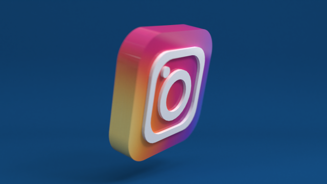 social media instagram 3D Model in Computer 3DExport