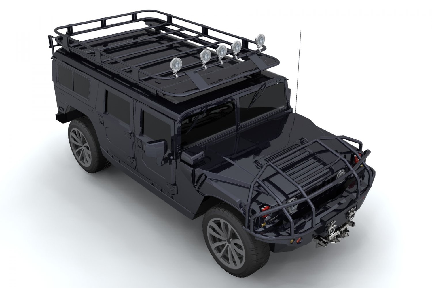Hummer H1 Alpha Concept 1 3D Model in Concept 3DExport