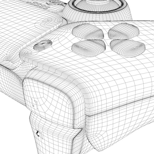 ps5 playstation 5 controller high quality 3D Model in Computer 3DExport