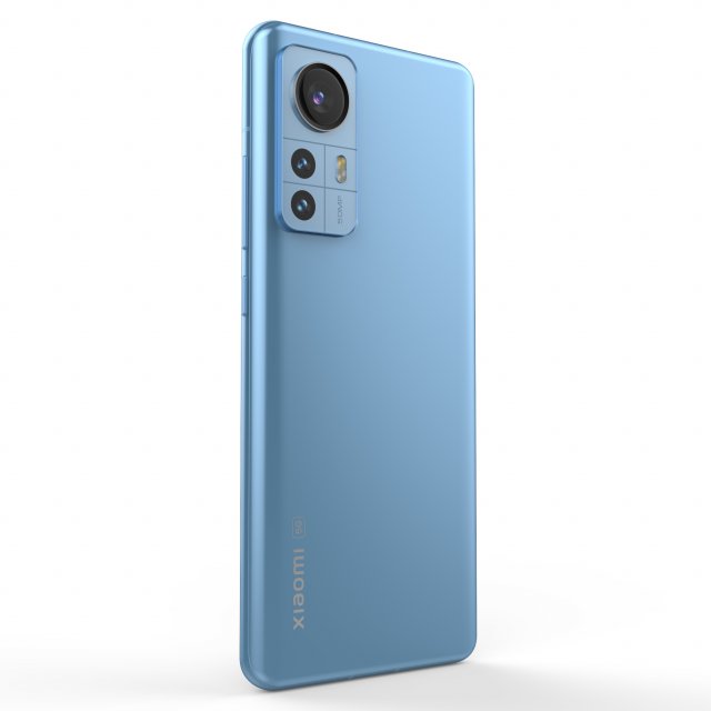 Xiaomi 12X 3D Model in Phone and Cell Phone 3DExport