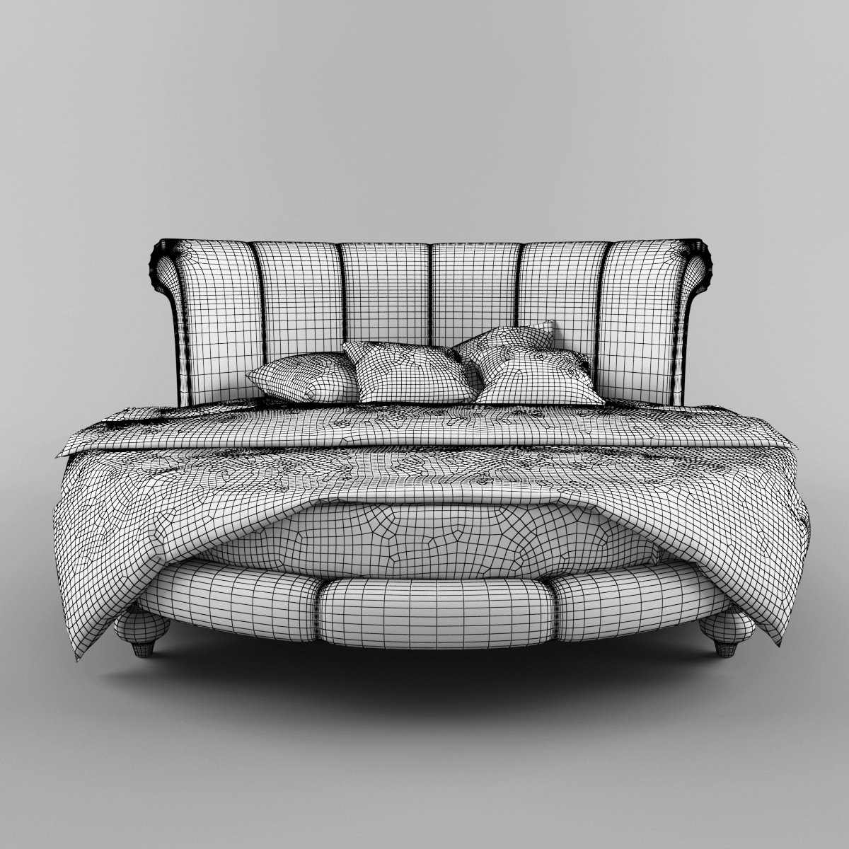 bed kent letto 3D Models in Bedroom 3DExport