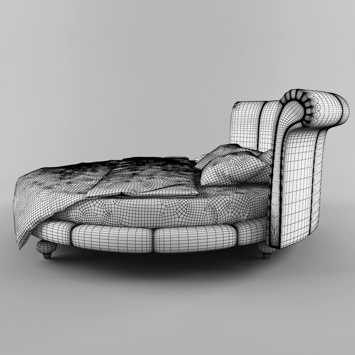 bed kent letto 3D Models in Bedroom 3DExport