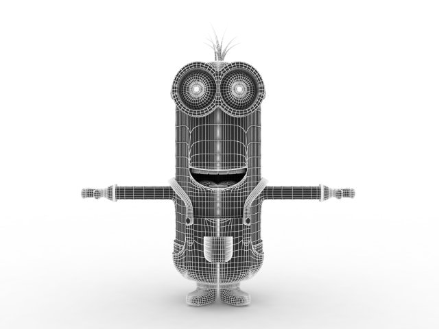 minions-2015 kevin-minion 3D Model in Other 3DExport