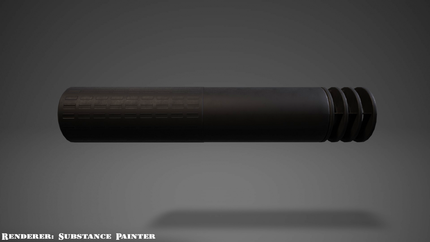 Suppressor - Silencer - Muzzle Break Combo PBR 4K Textures Unity Unreal ...