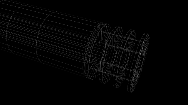 suppressor - silencer - muzzle break combo pbr 4k textures unity unreal ...