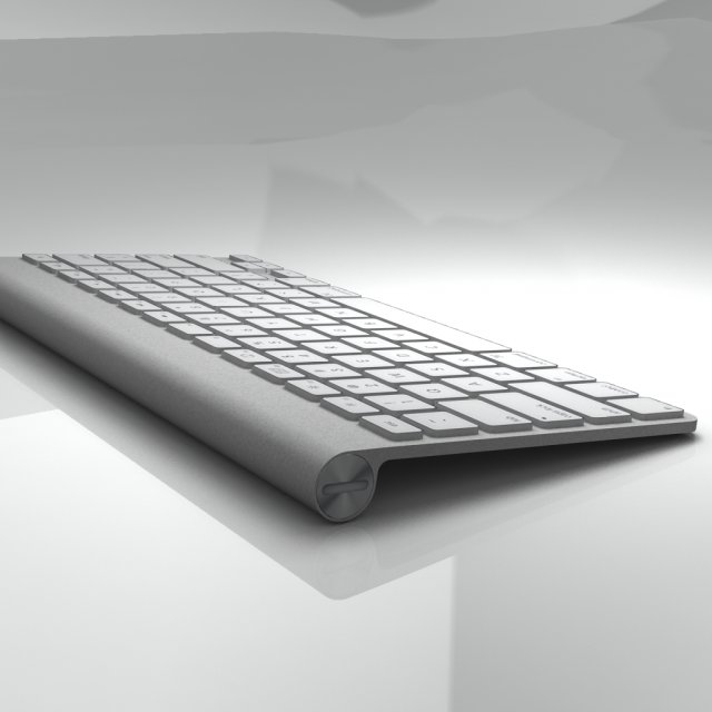 keyboard 3D Model in Computer 3DExport