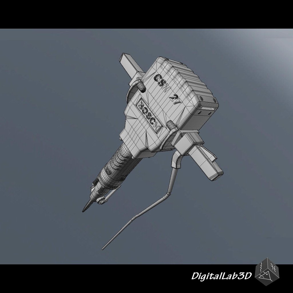 Professional Breaker 3D Model in Other 3DExport