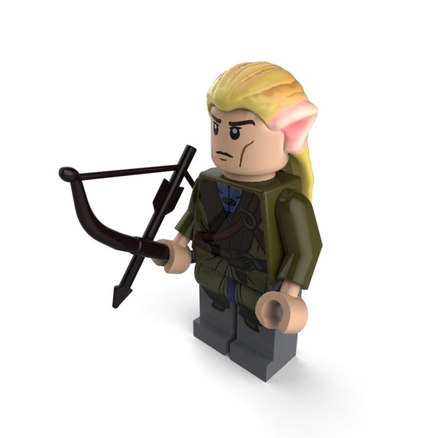 legolas 3D Model in Toys 3DExport