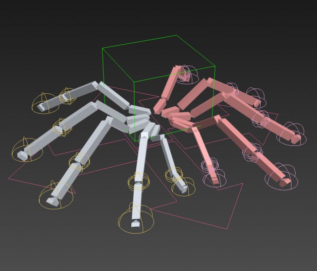 animated tarantula 3D Model in Spider 3DExport