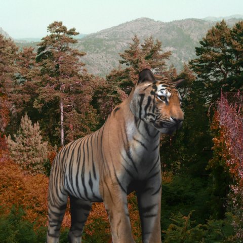 the ultimate cgi tiger 3D Model in Cat 3DExport