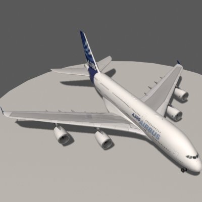most real airbus a 380 3D Model in Commercial 3DExport