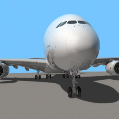 most real airbus a 380 3D Model in Commercial 3DExport