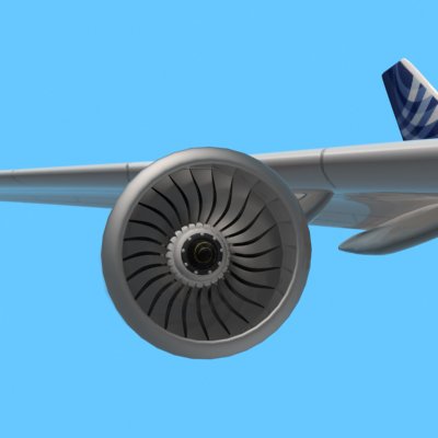 most real airbus a 380 3D Model in Commercial 3DExport