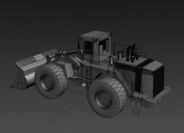 your mining loader - 3d animated loader model 3D Model in Heavy ...