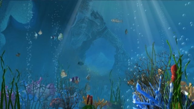 underwater scene 3D Model in Environment 3DExport