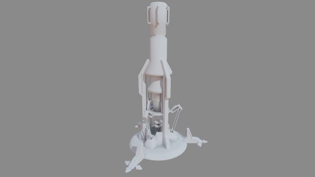 sci fi resource extractor 3D Model in Other 3DExport