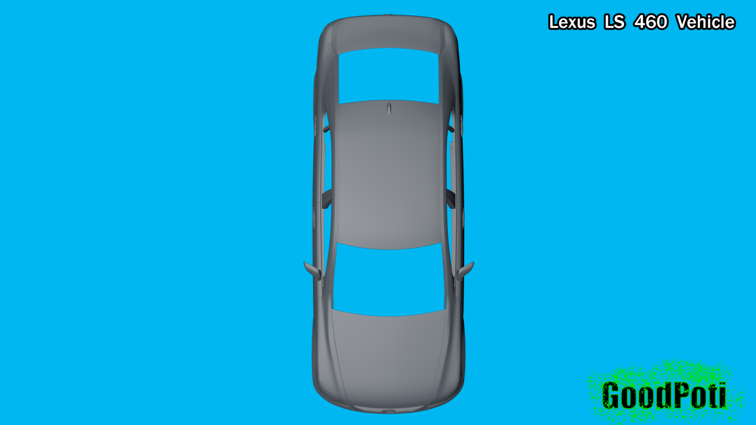 Lexus LS 460 Vehicle 3D print model 3D Model in Automotive 3DExport