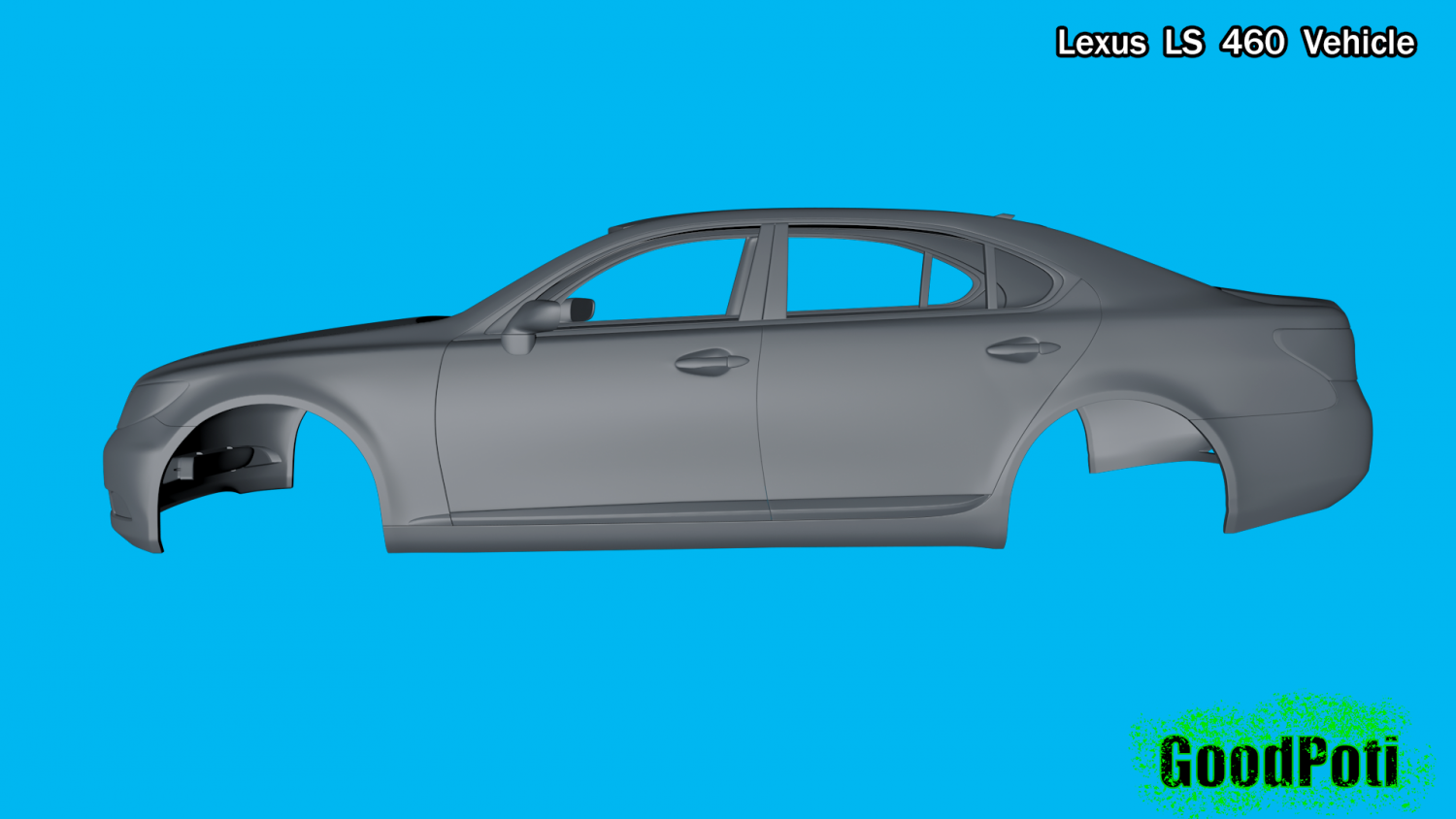 lexus ls 460 vehicle 3d print model 3D Print Models in Automotive 3DExport