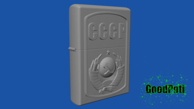 Zippo USSR Atomic Heart 3D Model in Toys 3DExport