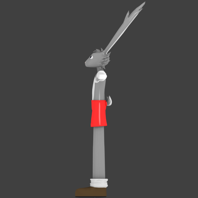 royrabbit 3D Model in Cartoon 3DExport