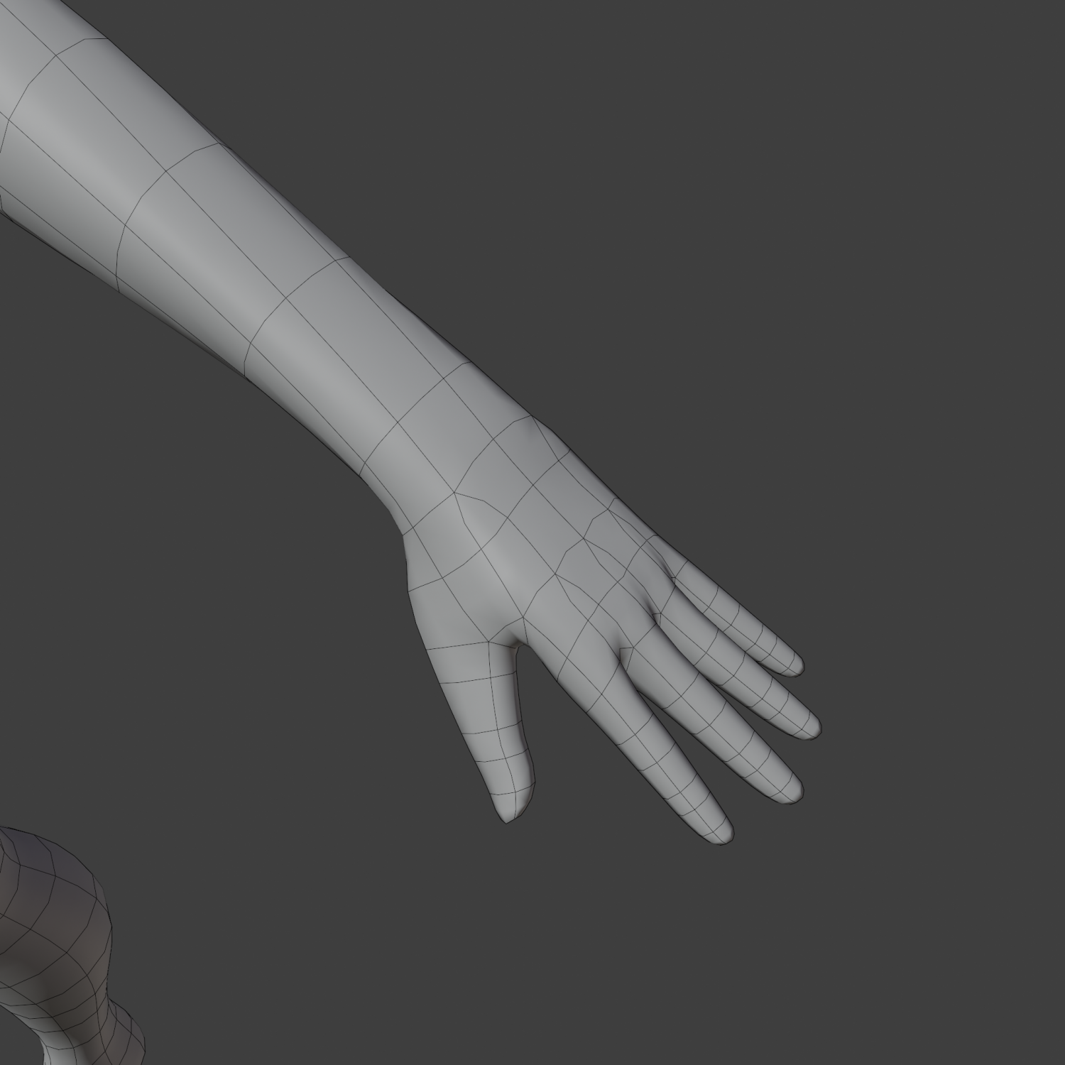 Stylized Humanoid Base Mesh - Female 3D Model in Woman 3DExport