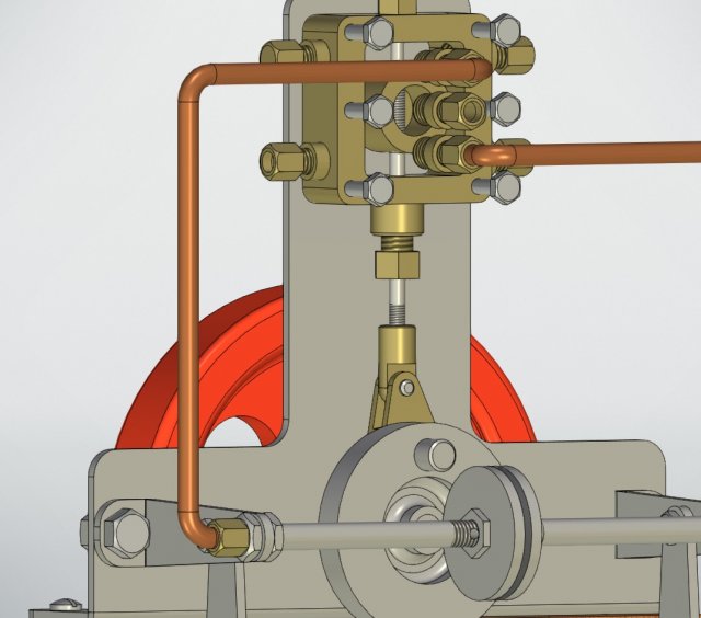 experimental steam engine with horizontal moving cylinder Modelo 3D in ...