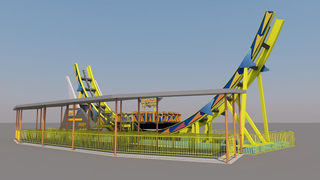 Disco rides 3D Model in Miscellaneous 3DExport