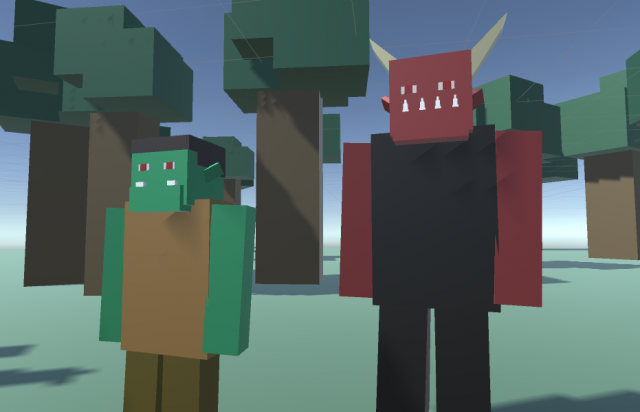 blocky custom characters 3D 모델 in 남자 3DExport